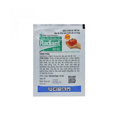 RADIANT 60SC - THUỐC TRỪ SÂU - siêu thị nhà nông